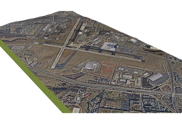 3D roanoke regional woodrum - TurboSquid 1683503