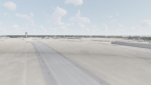 3D roanoke regional woodrum - TurboSquid 1683503