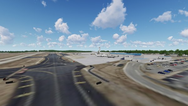 3D roanoke regional woodrum - TurboSquid 1683503