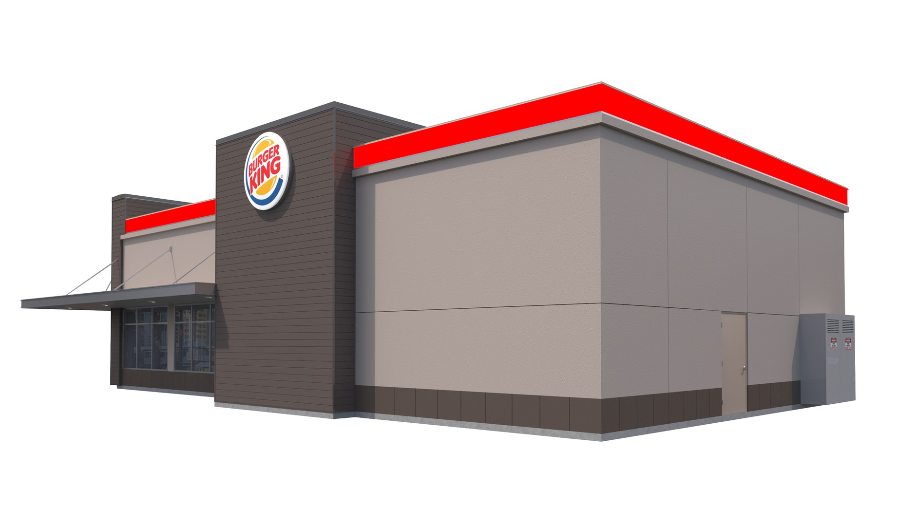 3D Burger King Model - TurboSquid 1241516