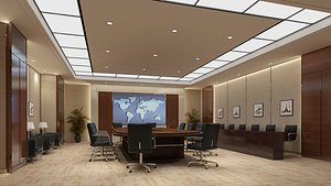 Board Room 3D Models for Download | TurboSquid