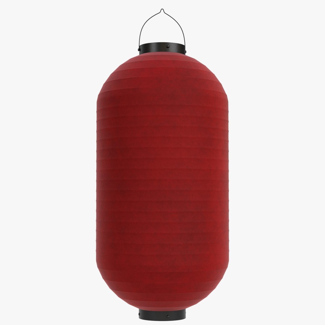 3D japanese paper lantern 2 - TurboSquid 1431418