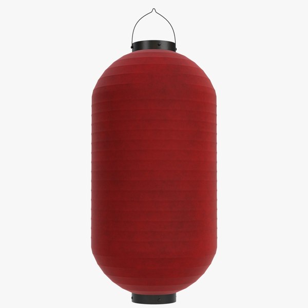 3D model japanese paper lantern 3 - TurboSquid 1431424