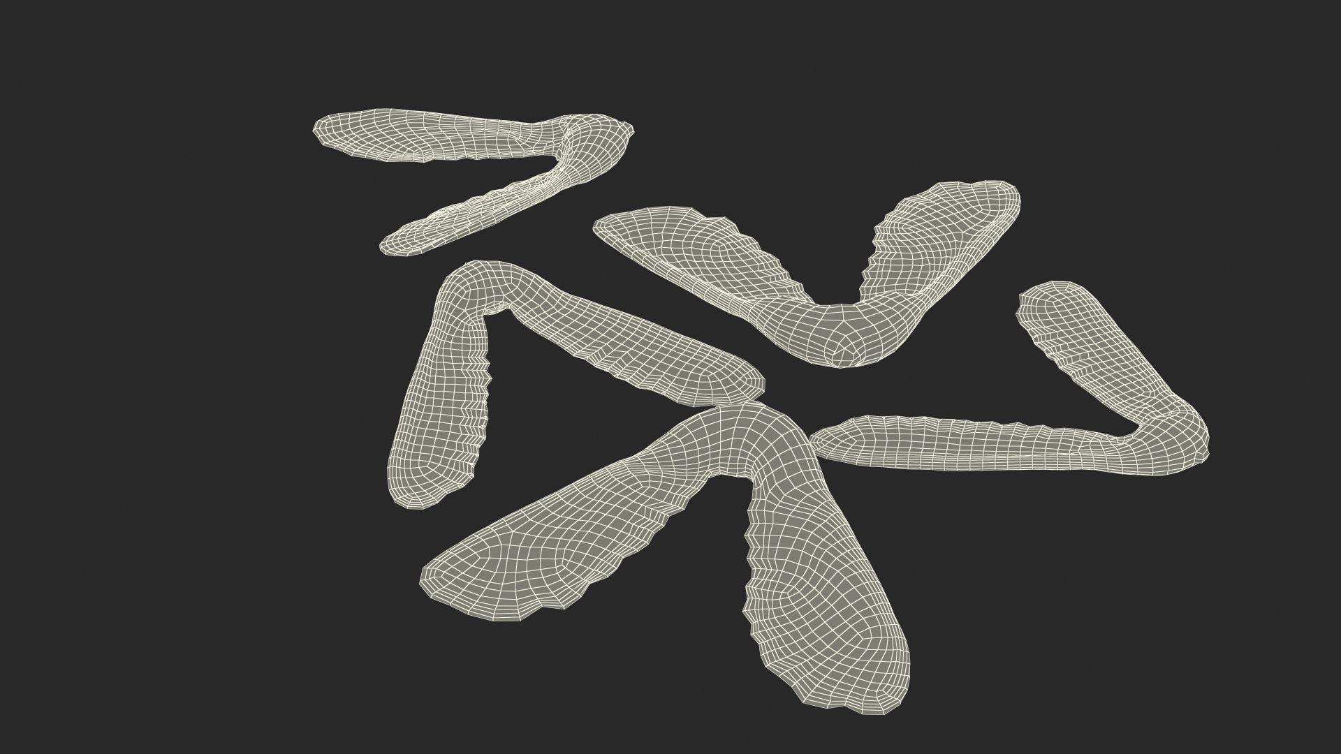 3D Pink Maple Seeds - TurboSquid 1838657