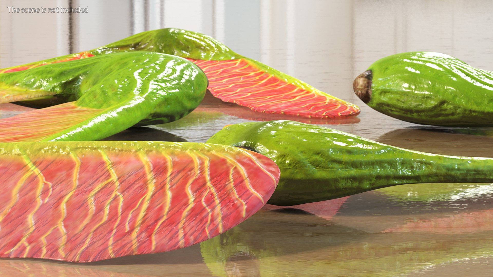 3D Pink Maple Seeds - TurboSquid 1838657