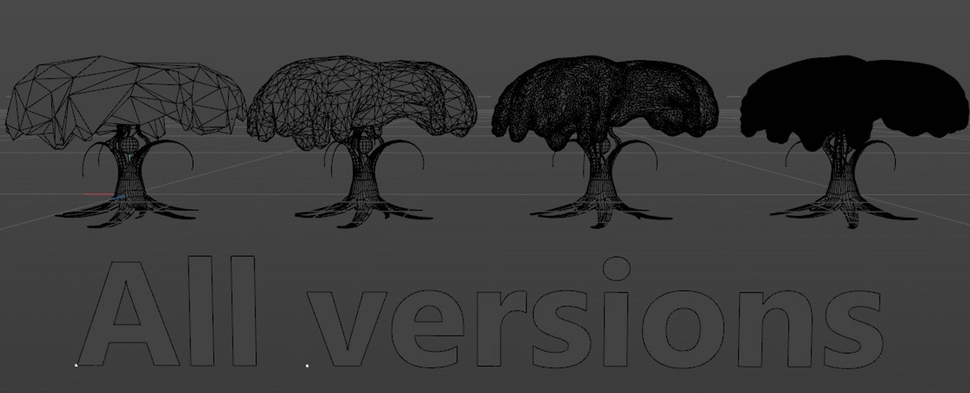 3D magical tree model - TurboSquid 1627017