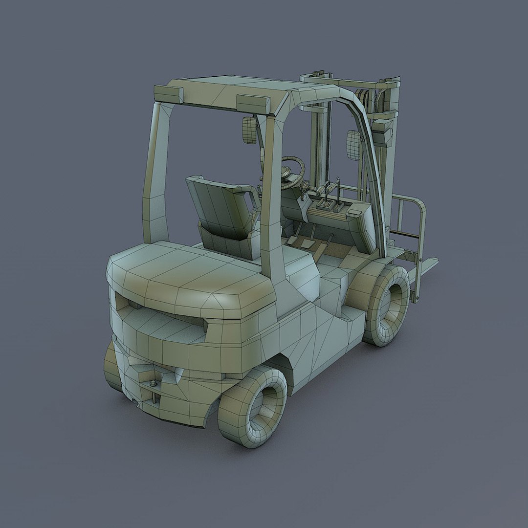 Forklift Fork Lift 3D | 1147606 | TurboSquid