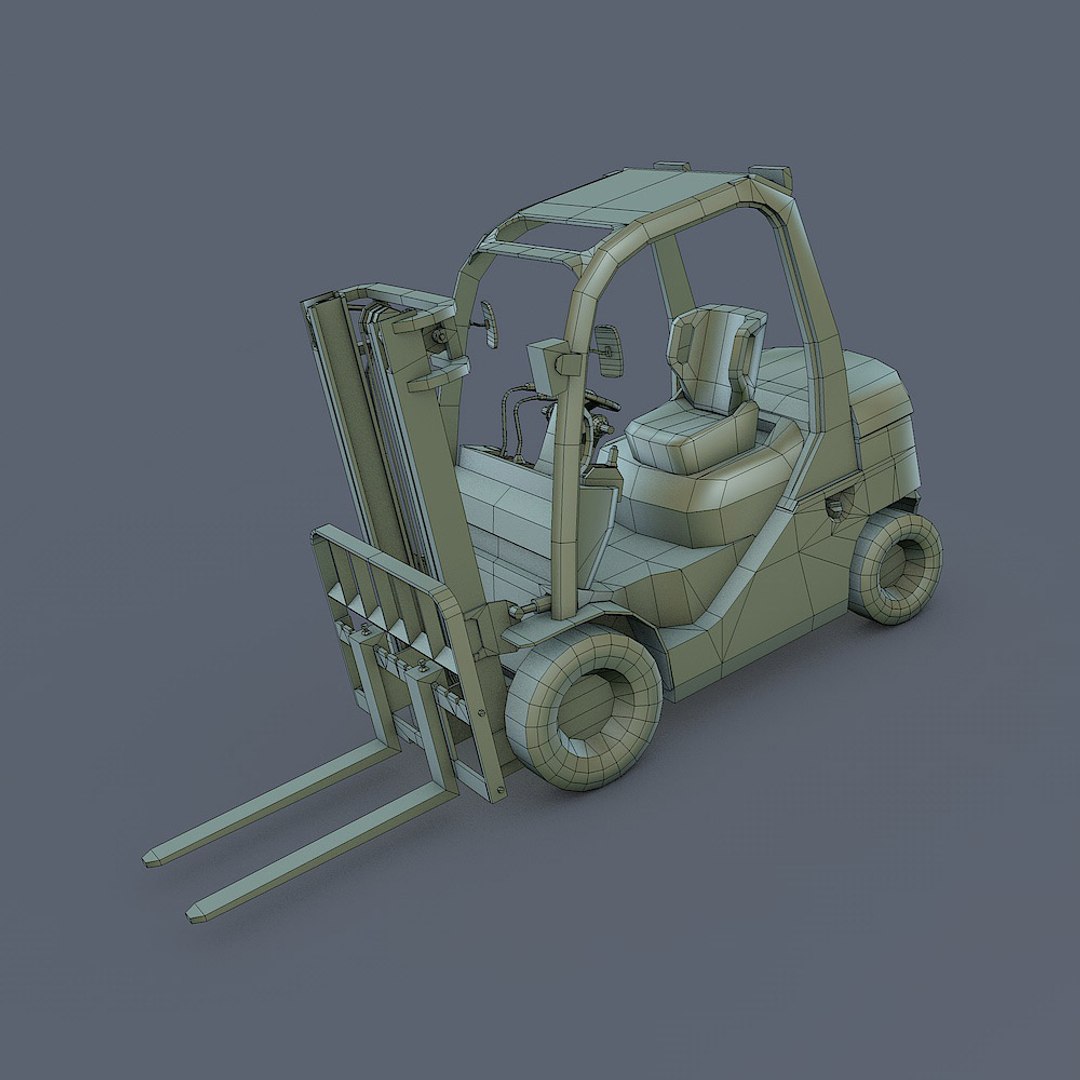 Forklift Fork Lift 3D | 1147606 | TurboSquid