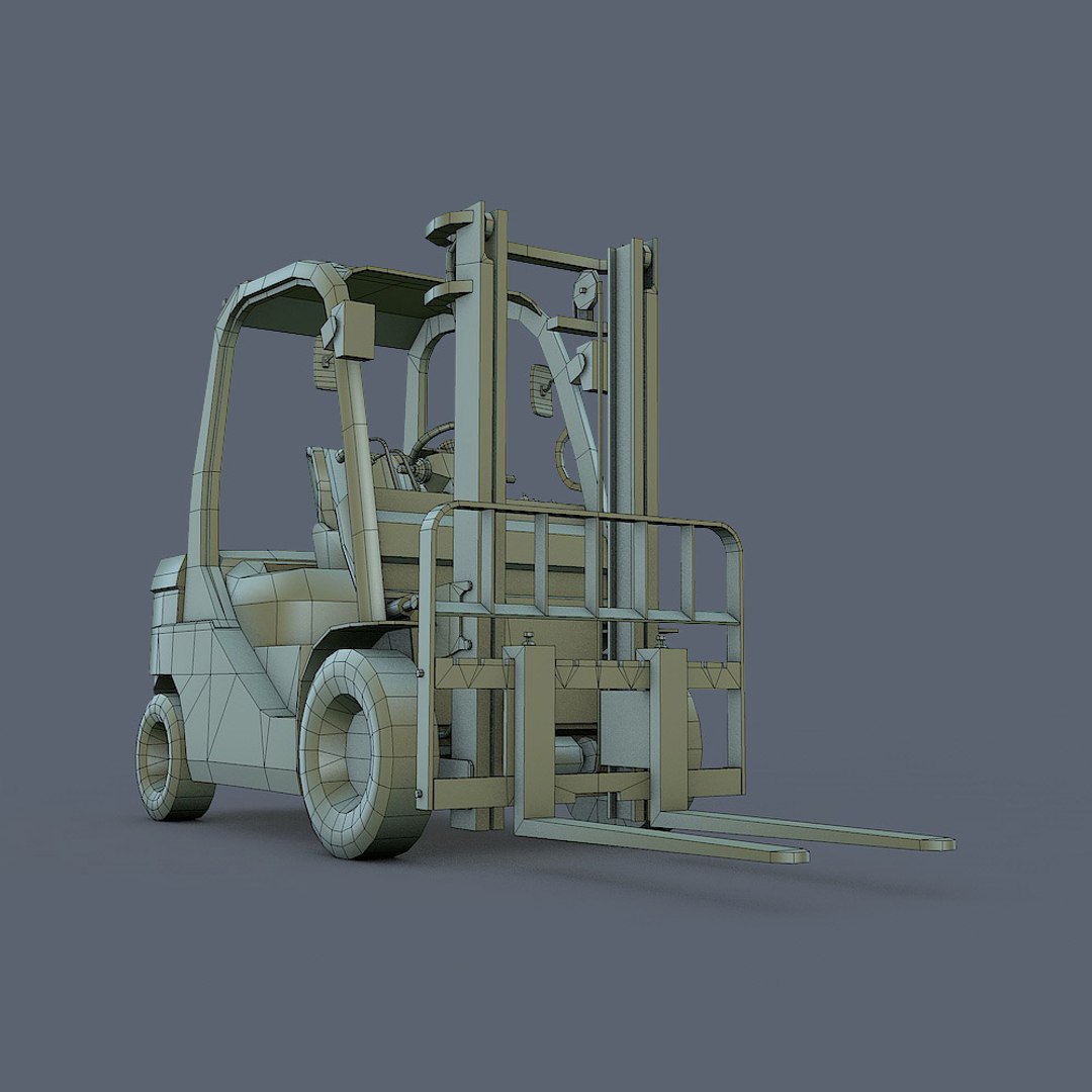 Forklift fork lift 3D | 1147606 | TurboSquid