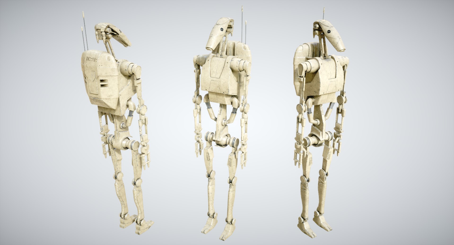 B1 Battle Droid 3D - TurboSquid 1432053