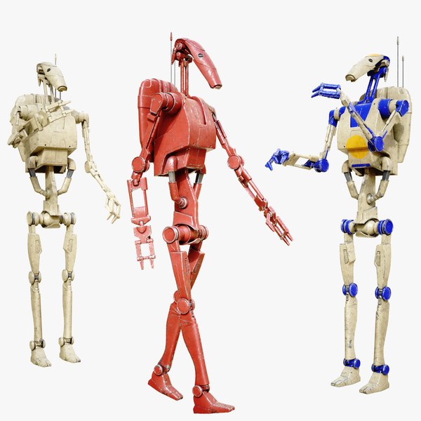 B1 battle droid 3D - TurboSquid 1432053
