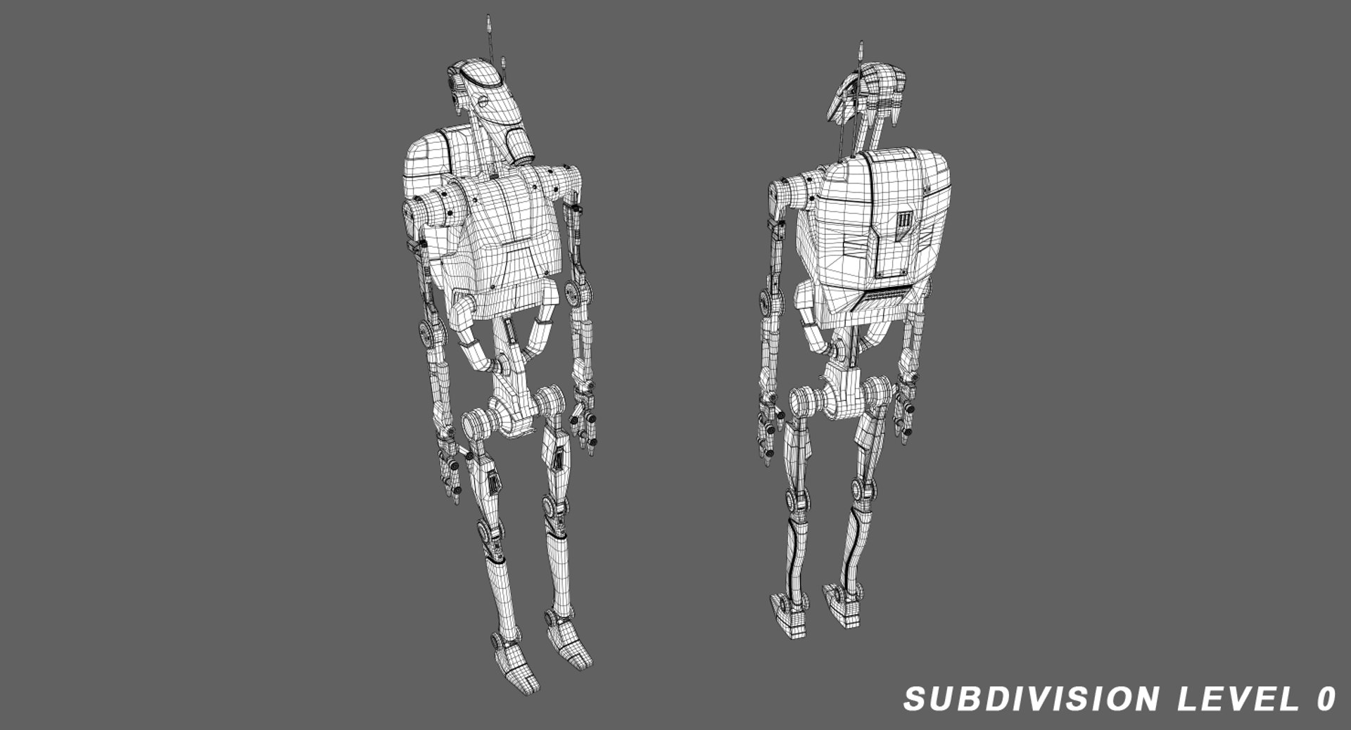 B1 Battle Droid 3D - TurboSquid 1432053