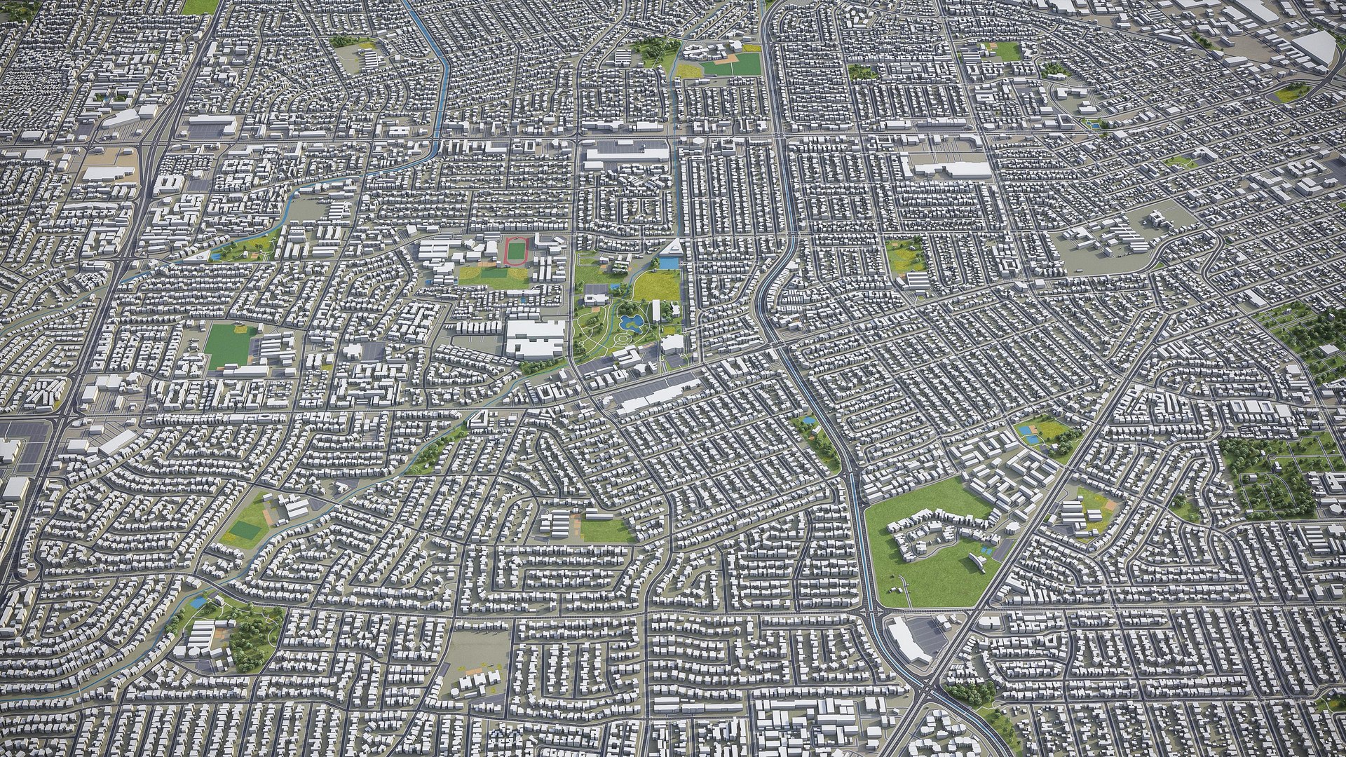 3D Santa Clara Surrounding - - TurboSquid 1562596