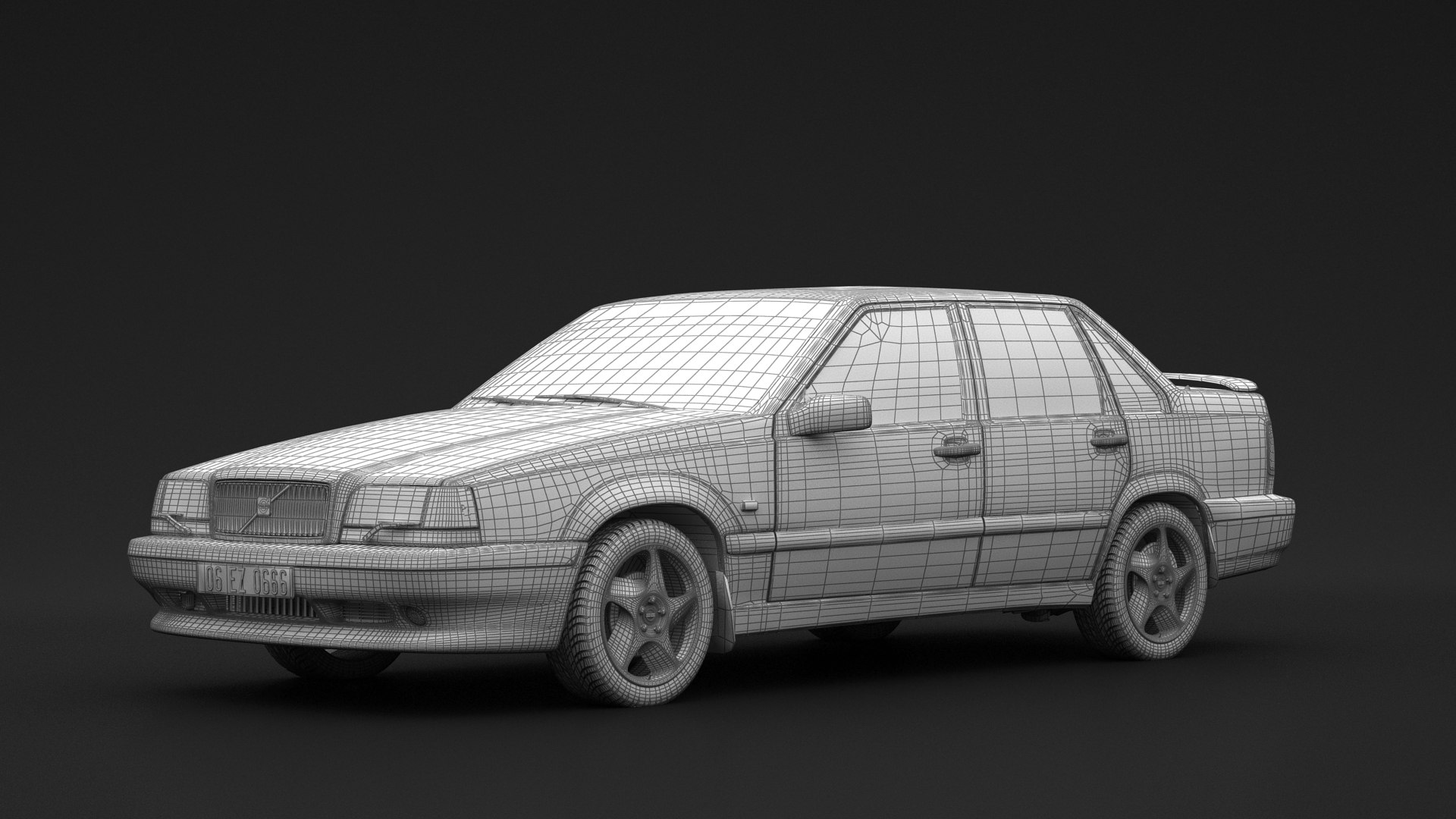 Volvo 850 Sedan 3D Model - TurboSquid 2011583