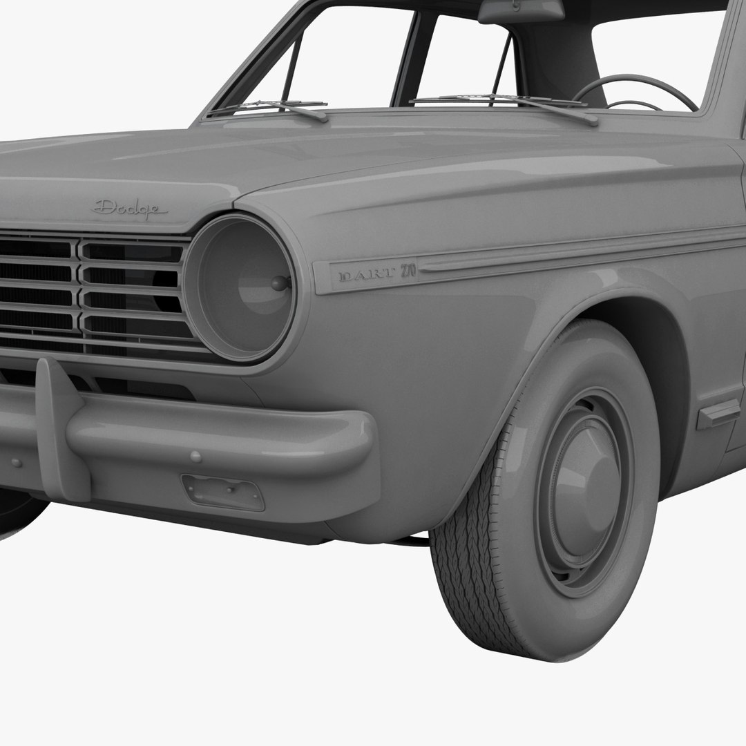 3d Model Dodge Dart Sedan