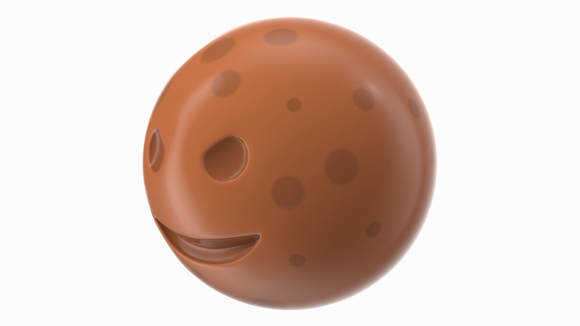 3D Mars Face Emoji model - TurboSquid 1867663