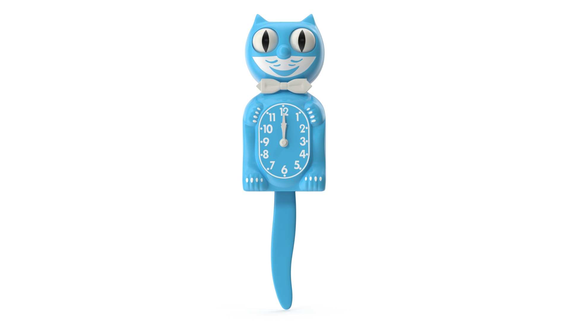 Vintage Wall Clock Blue Cat Rigged For Cinema 4D 3D Model - TurboSquid ...