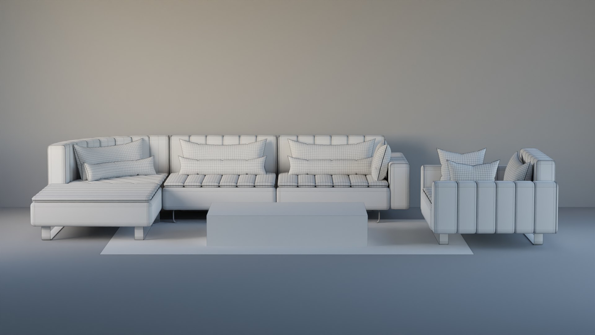 Free 3D Model Sofa Set 01 - TurboSquid 1973705