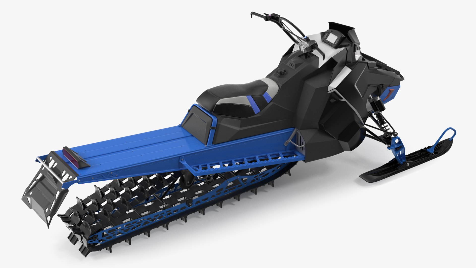3D Electric Sled Blue - TurboSquid 2054531