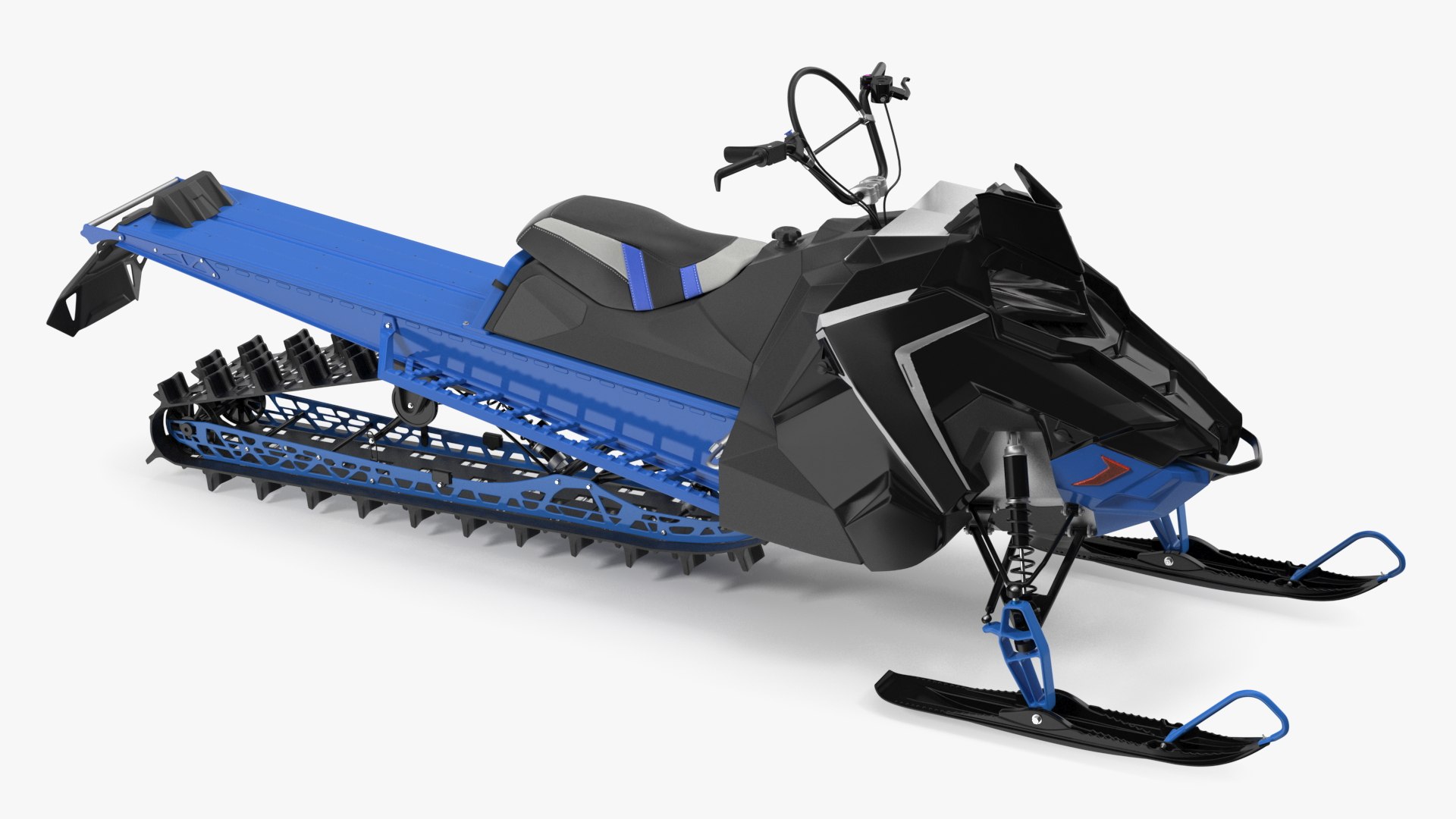 3D Electric Sled Blue - TurboSquid 2054531