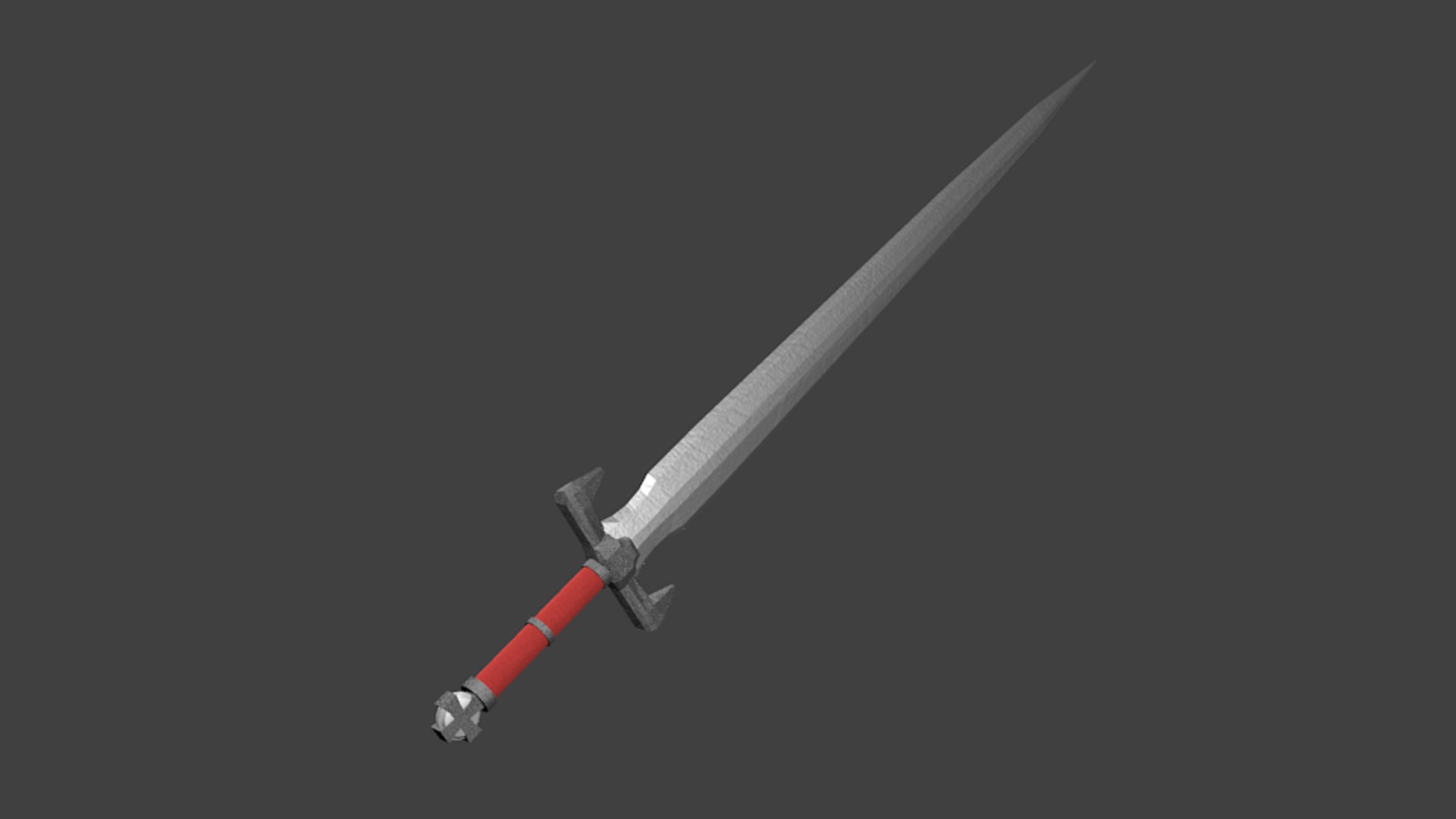 Steel Sword 3D Model - TurboSquid 1426601