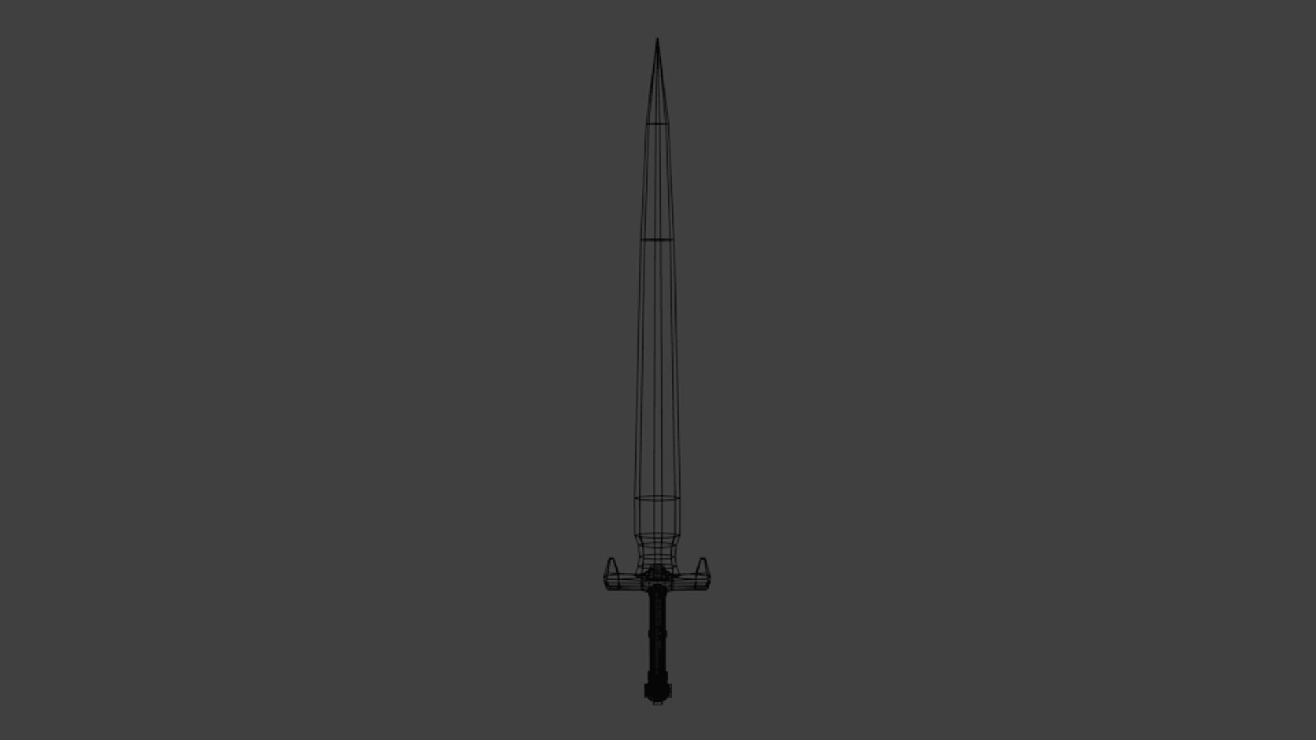 Steel Sword 3D Model - TurboSquid 1426601