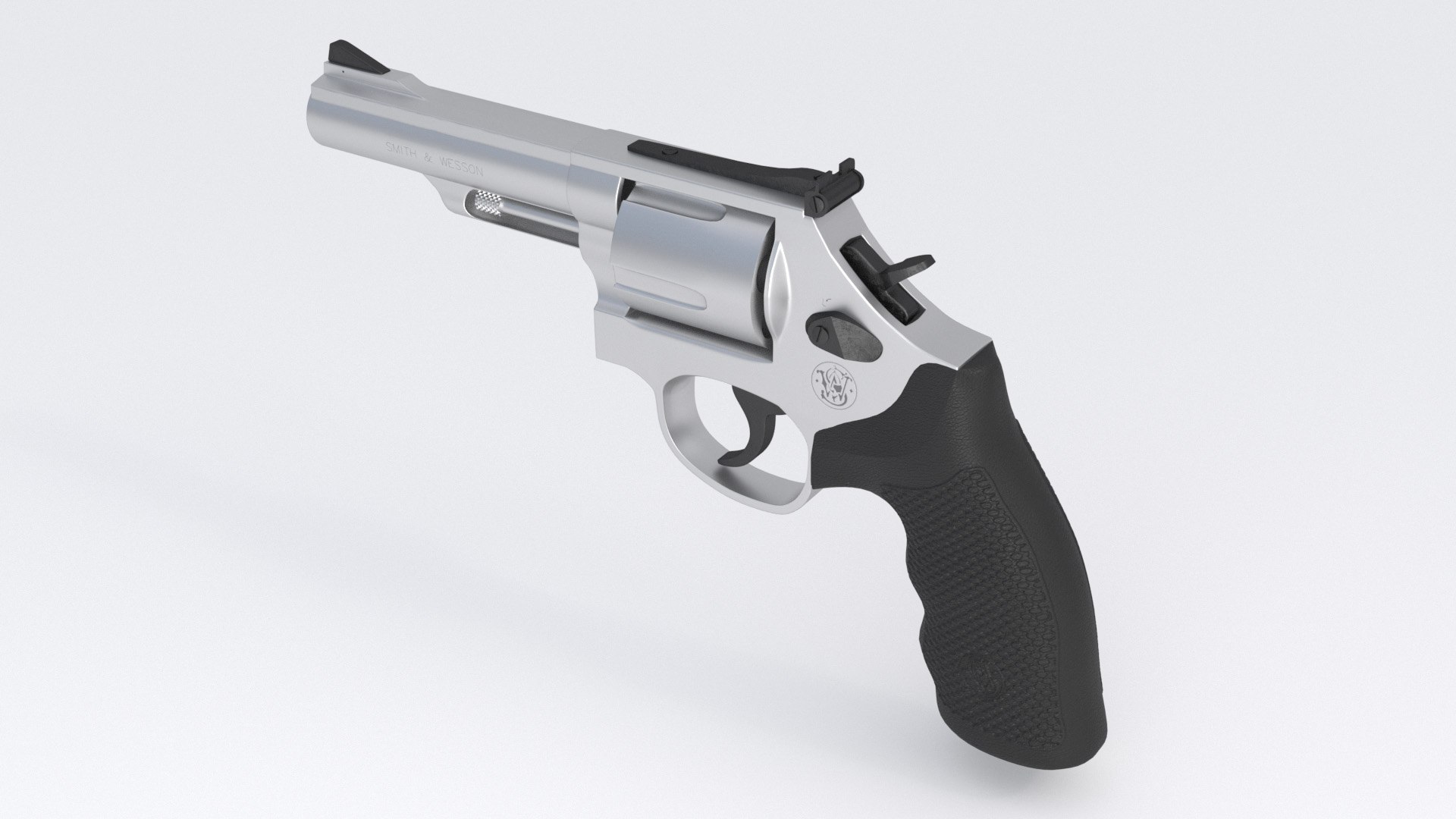 Revolver Smith Wesson 69 Model - TurboSquid 1315055
