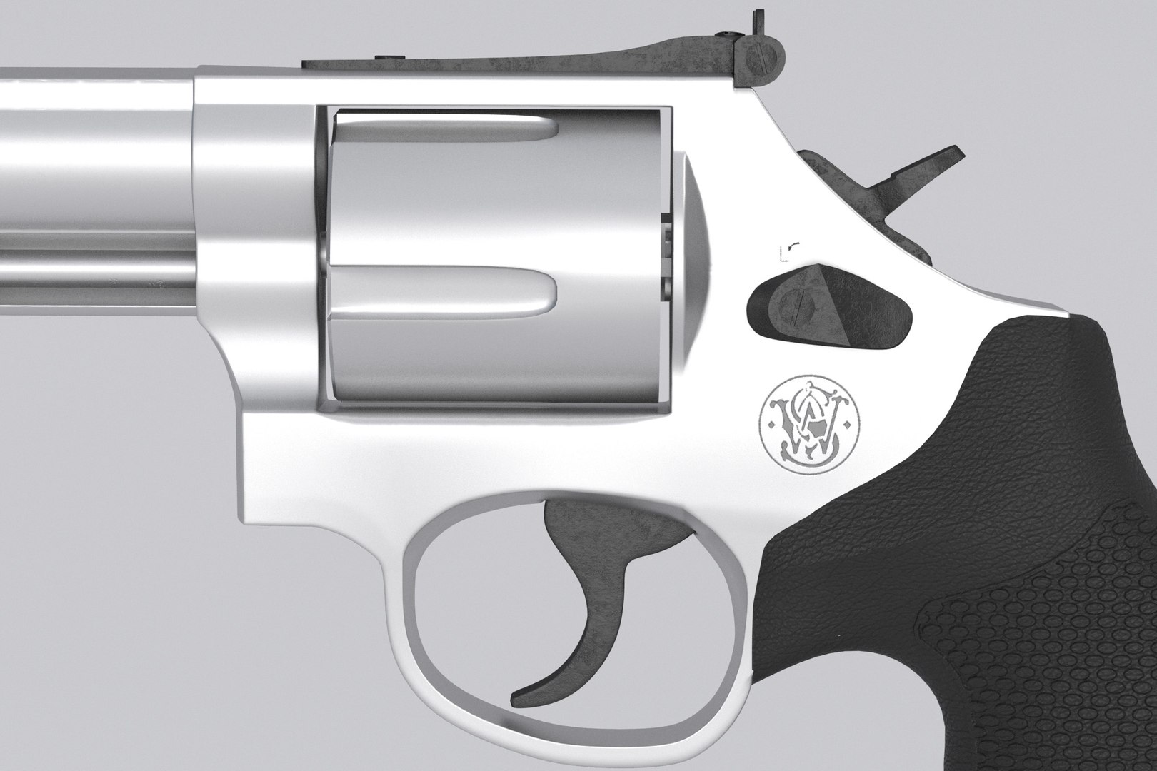 Revolver Smith Wesson 69 Model - TurboSquid 1315055