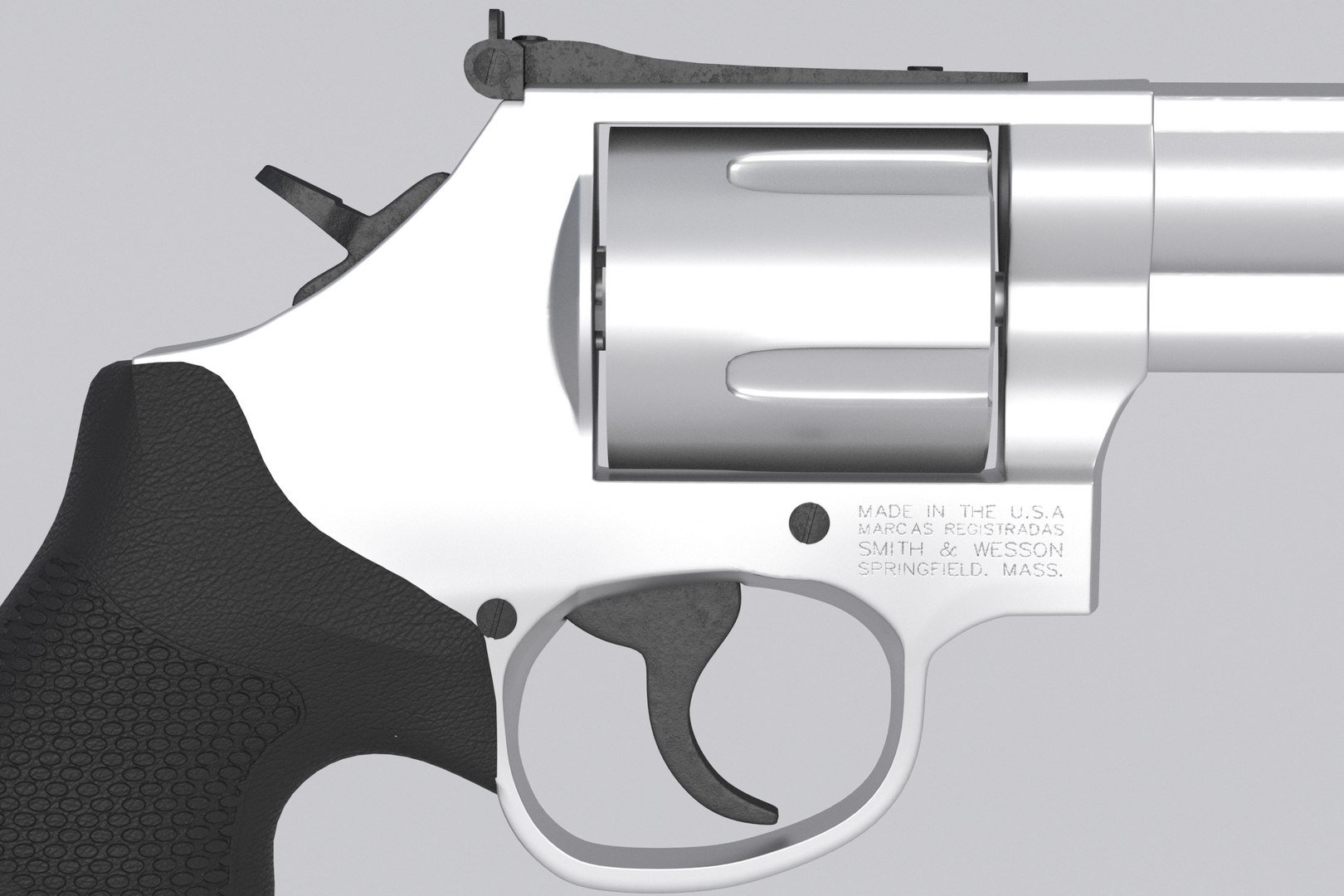 Revolver Smith Wesson 69 Model - TurboSquid 1315055