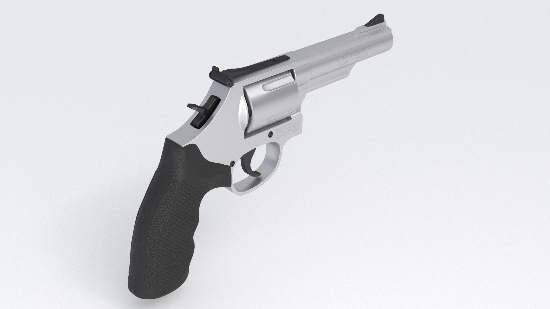 Revolver Smith Wesson 69 Model - TurboSquid 1315055