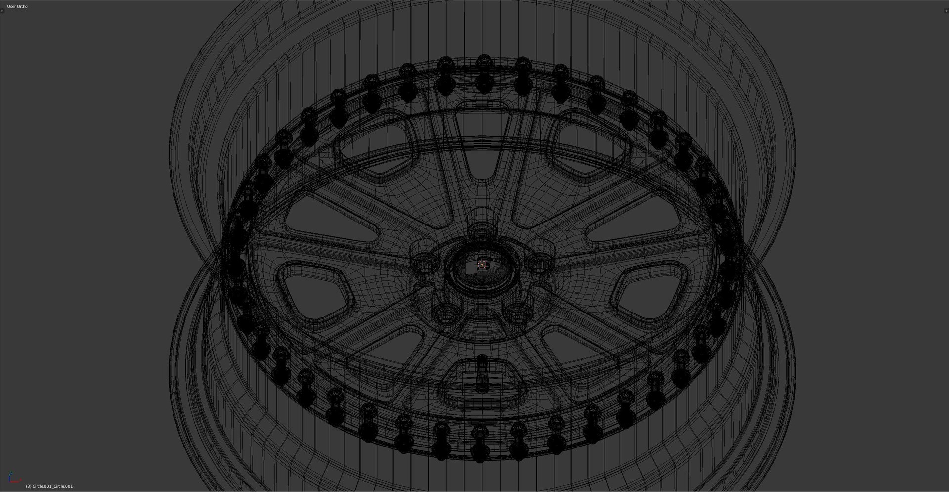 3D Blender Wheel Model - TurboSquid 1399708