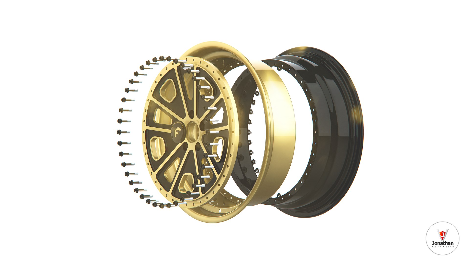 3D Blender Wheel Model - TurboSquid 1399708