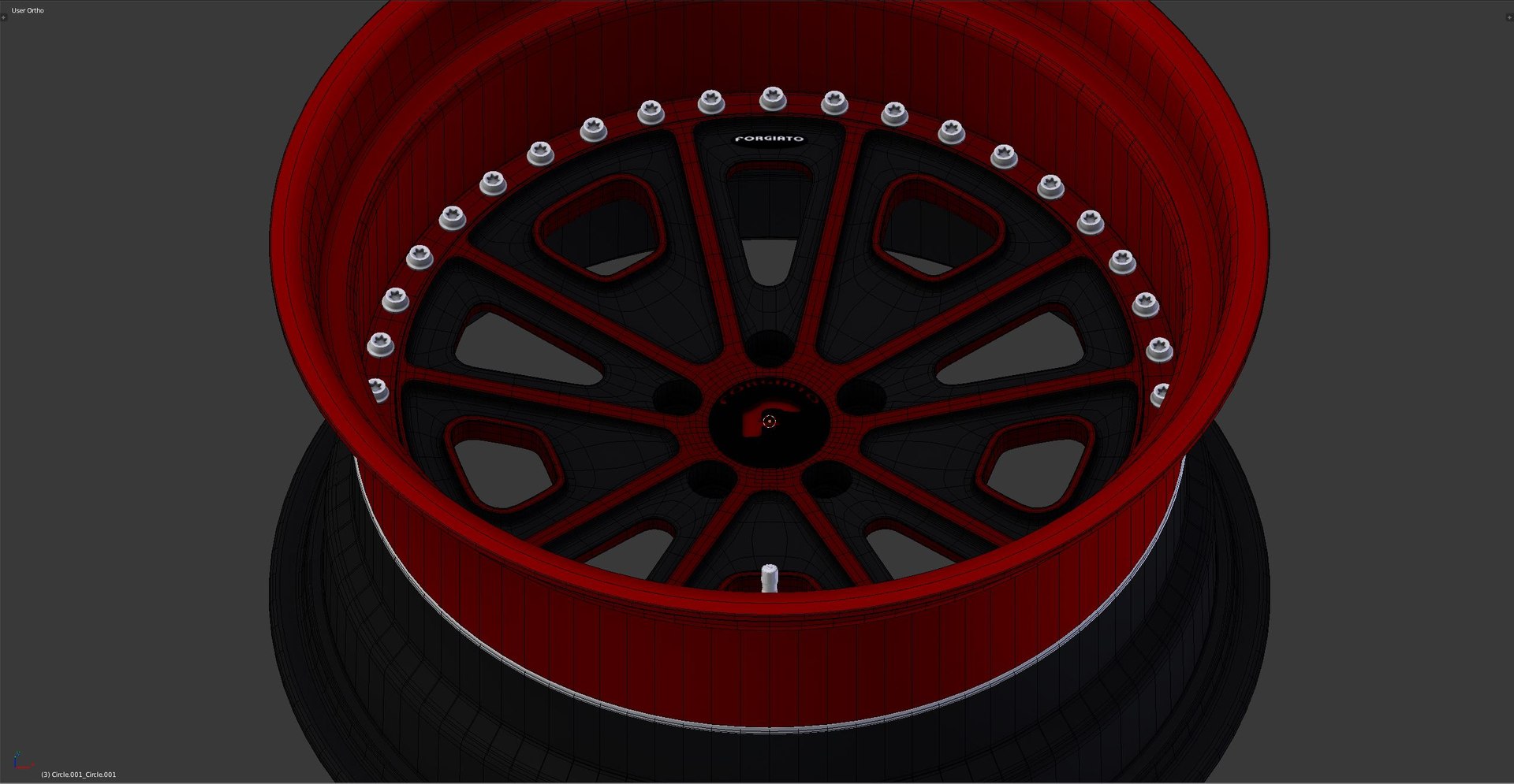 3D Blender Wheel Model - TurboSquid 1399708