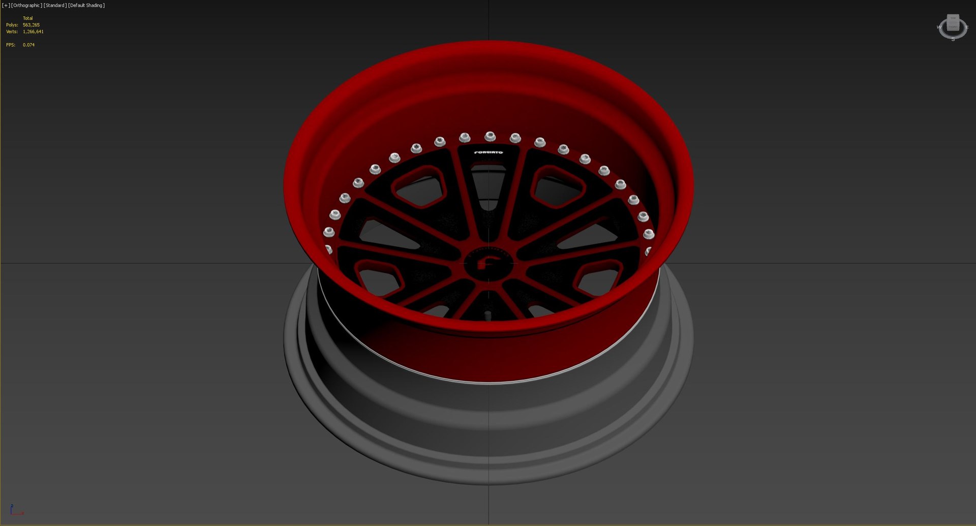 3D Blender Wheel Model - TurboSquid 1399708