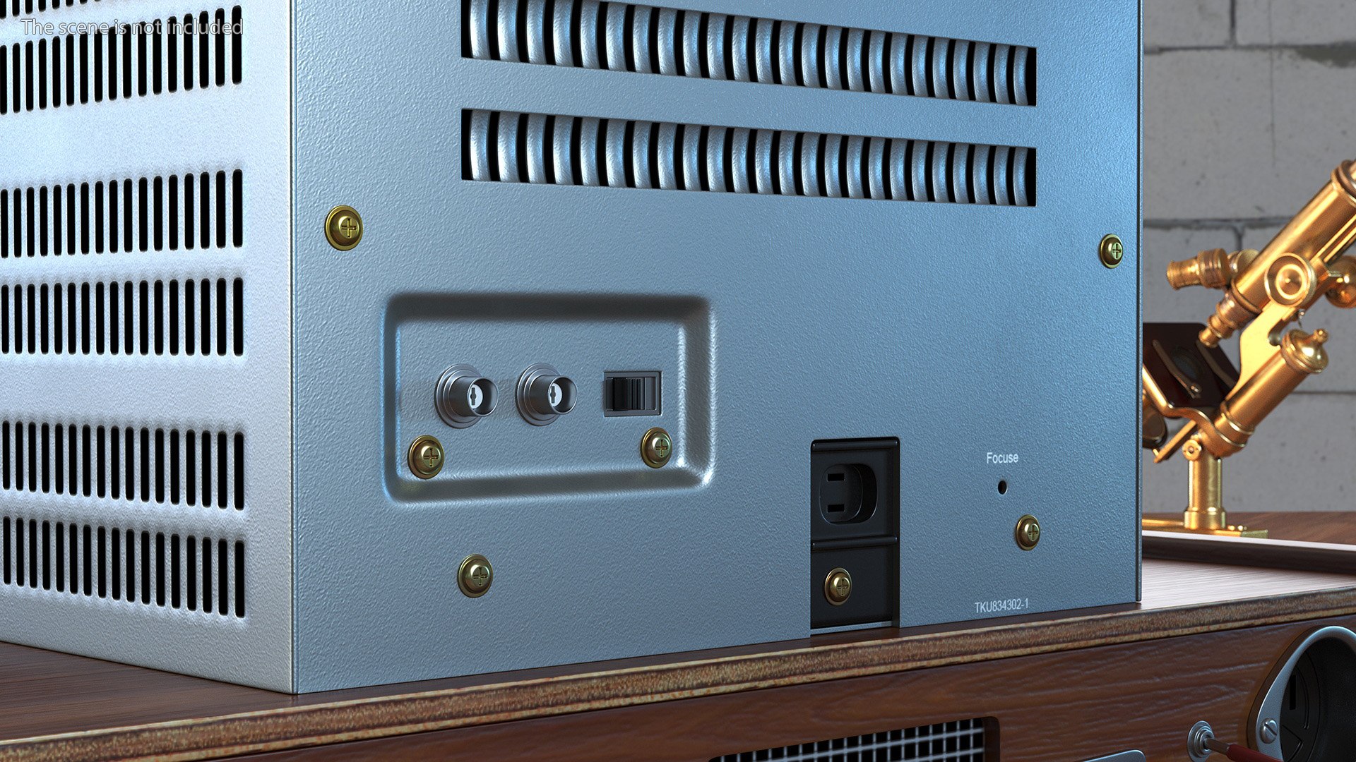 3D Vintage Black And White Video Monitor Model - TurboSquid 2065637