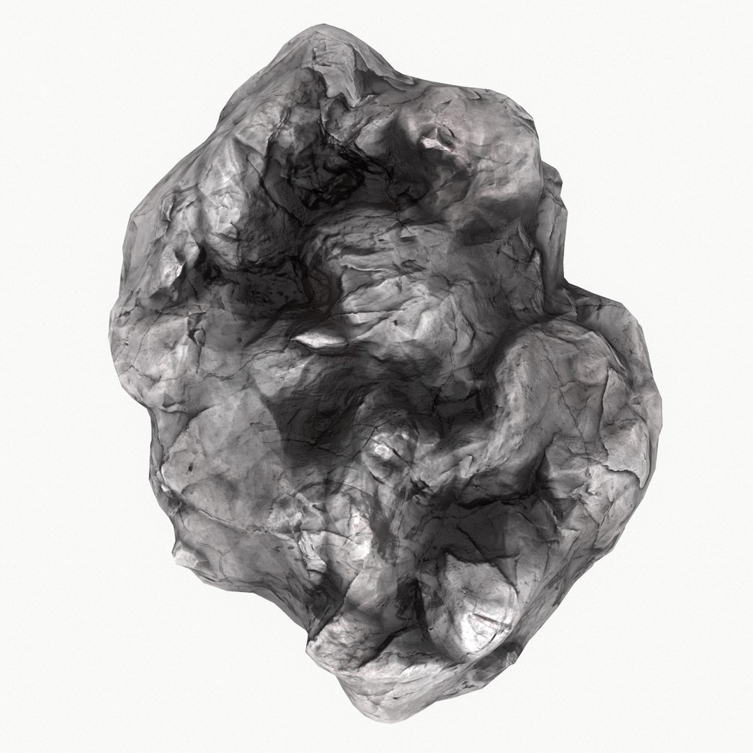 Meteor Asteroid Rock 4k Model - TurboSquid 1435458