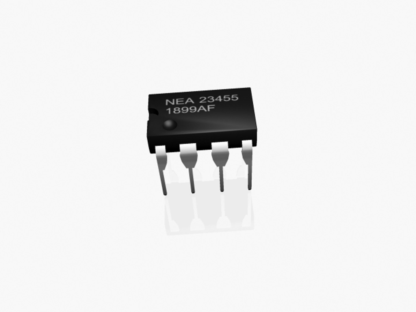 3d Model Electronic Components