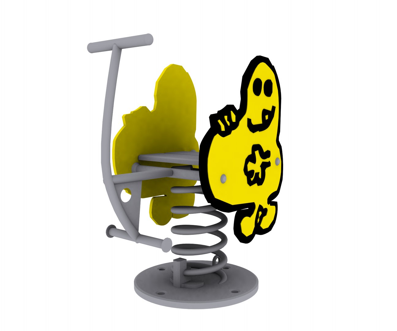 Monster Spring 3d Model