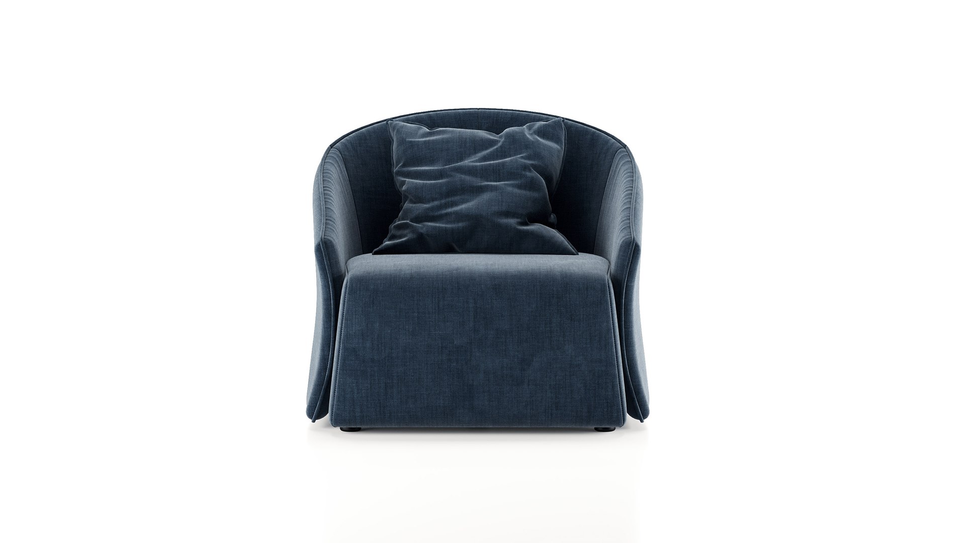 Bustier Armchair By Saba Italia 3D Model - TurboSquid 1909777