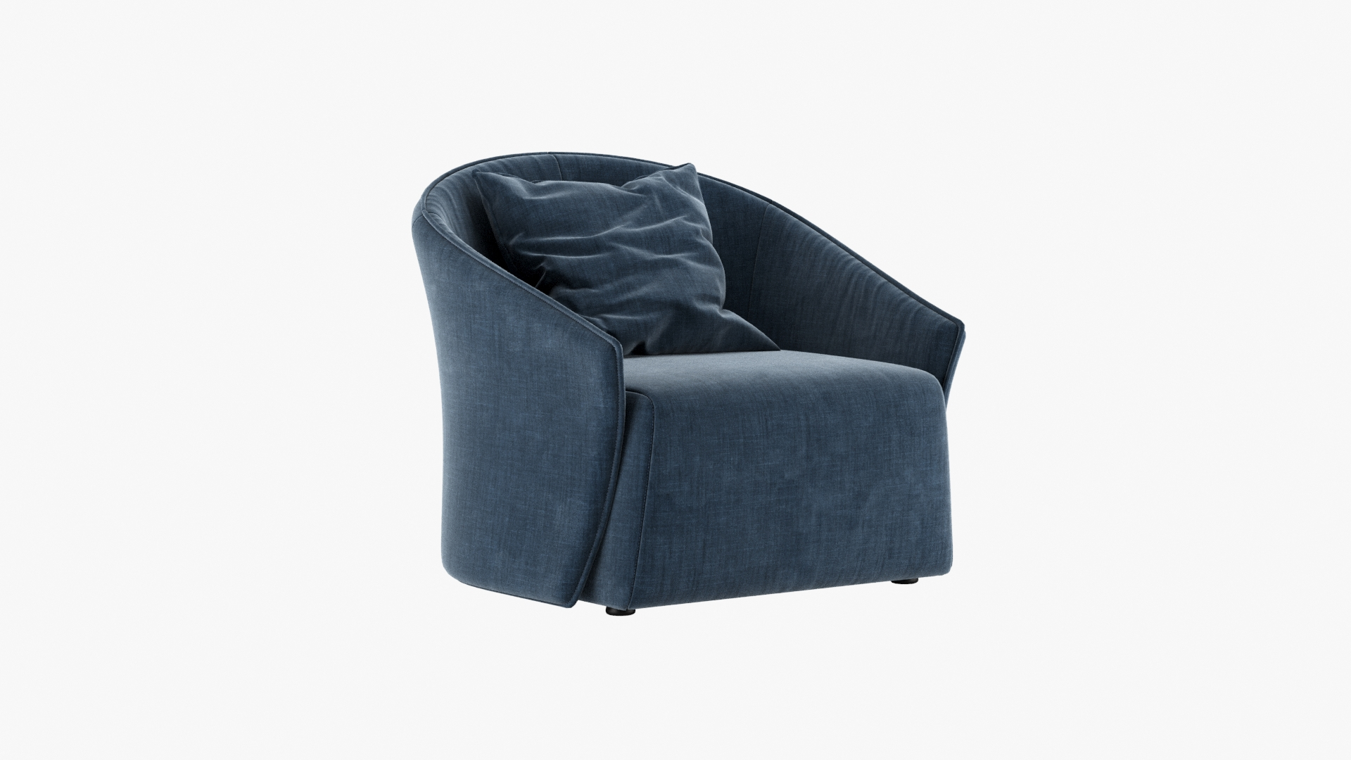 Bustier Armchair By Saba Italia 3D Model - TurboSquid 1909777