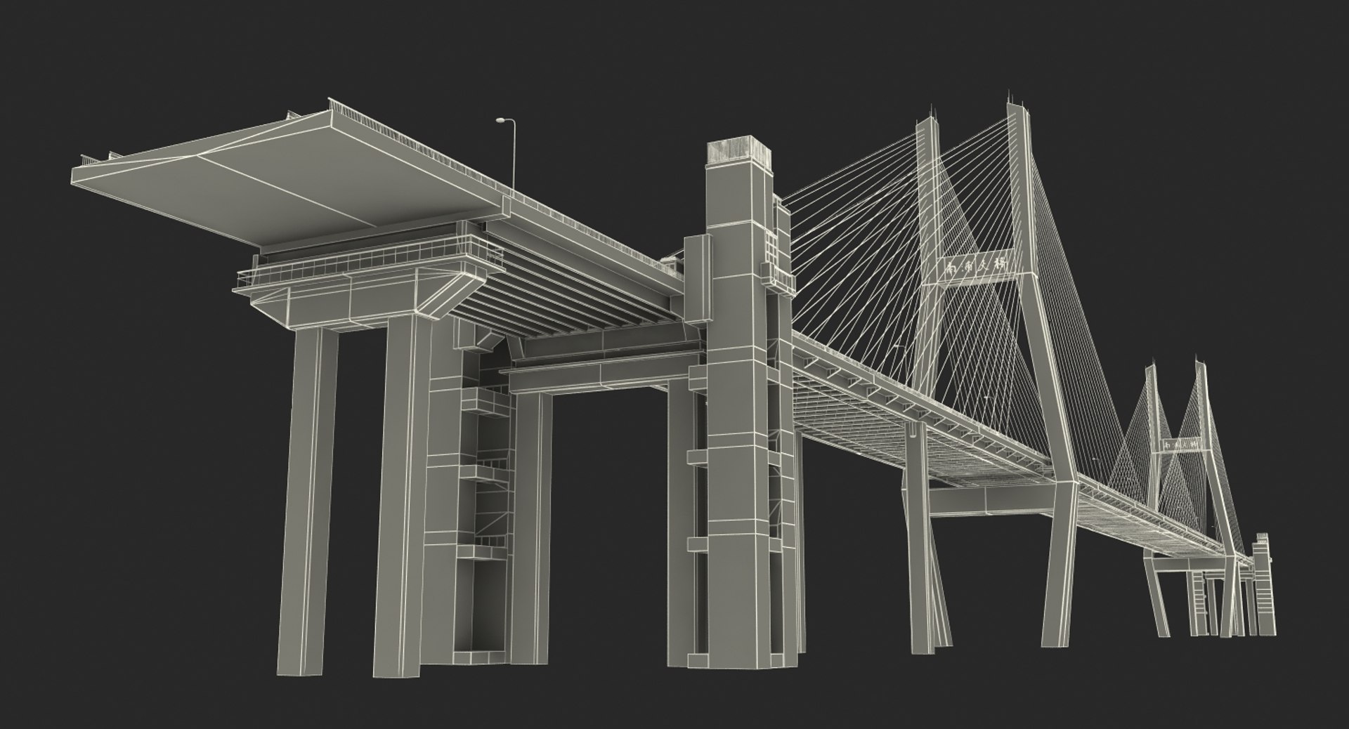 nanpu bridge 2 3d model