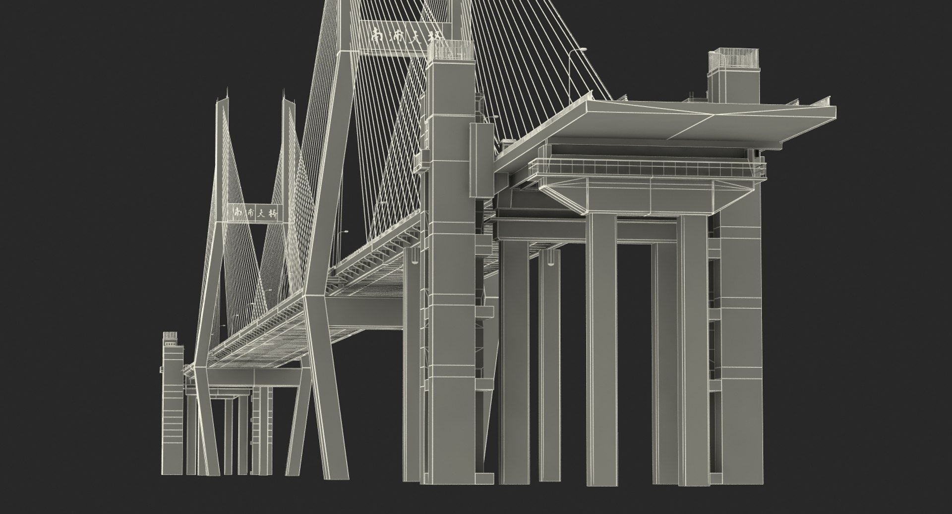nanpu bridge 2 3d model