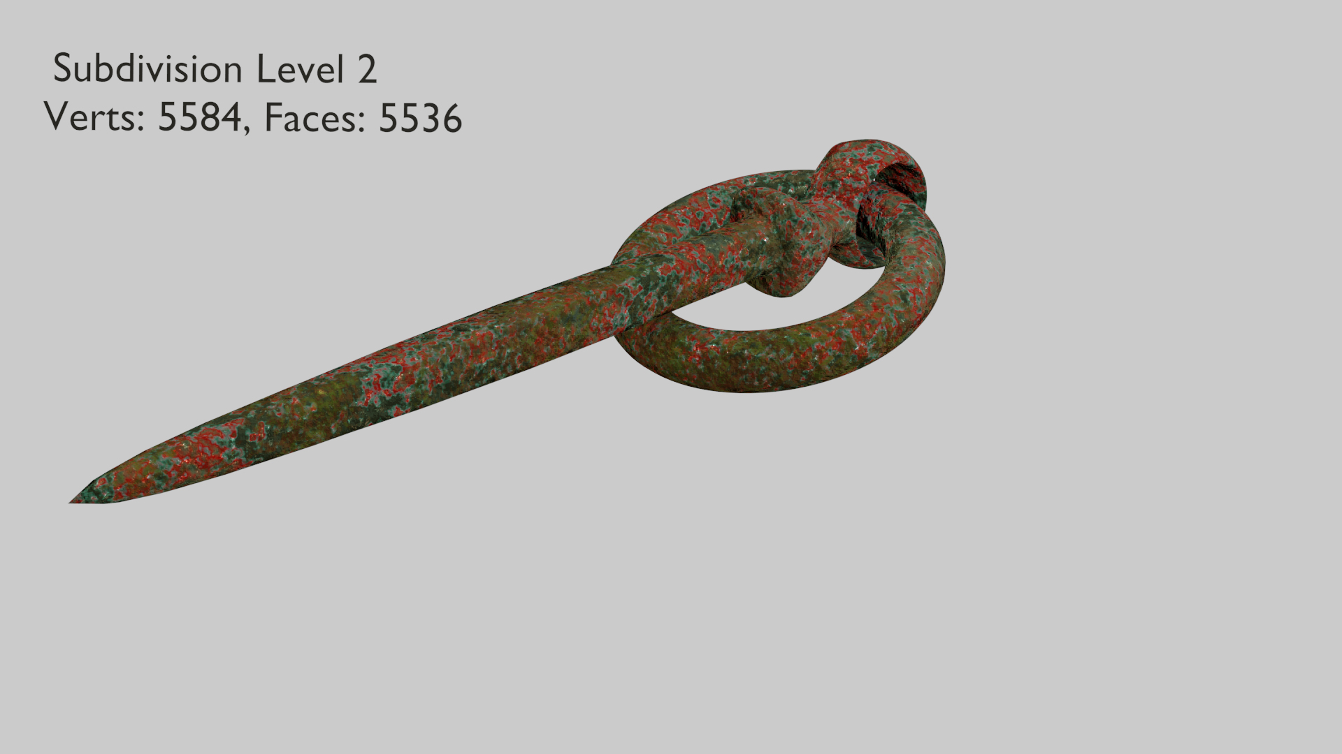 Rusted Metal Hook Model - TurboSquid 1464574