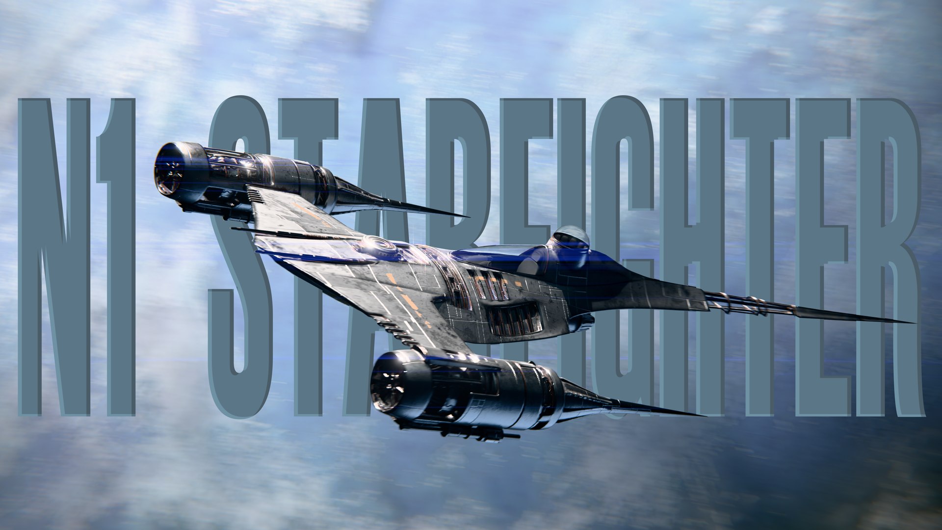 3D Model Mandalorian N1 Starfighter - TurboSquid 2259324