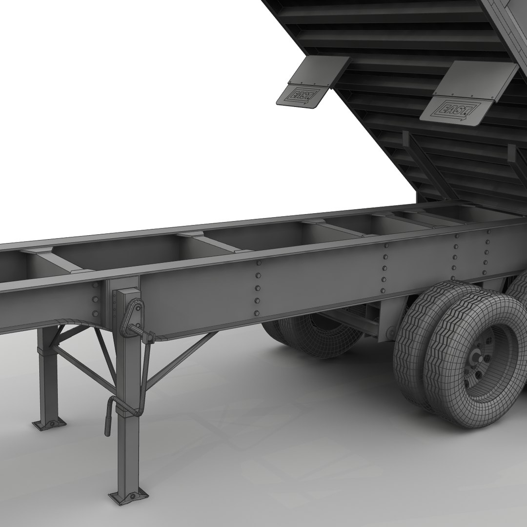 East Mfg Dump Trailer Lwo