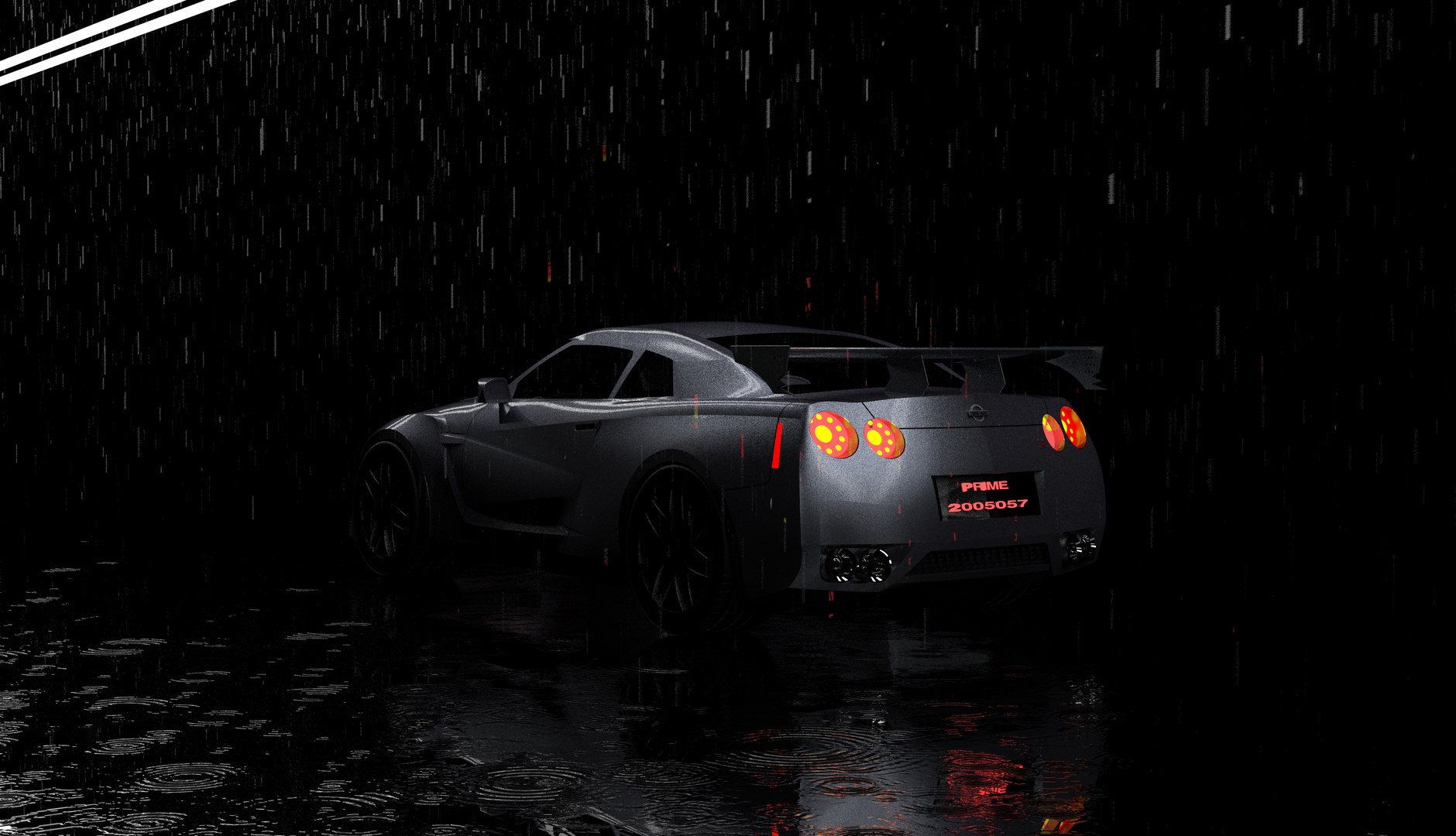 3D Nissan GTR 3d Model - TurboSquid 1997471