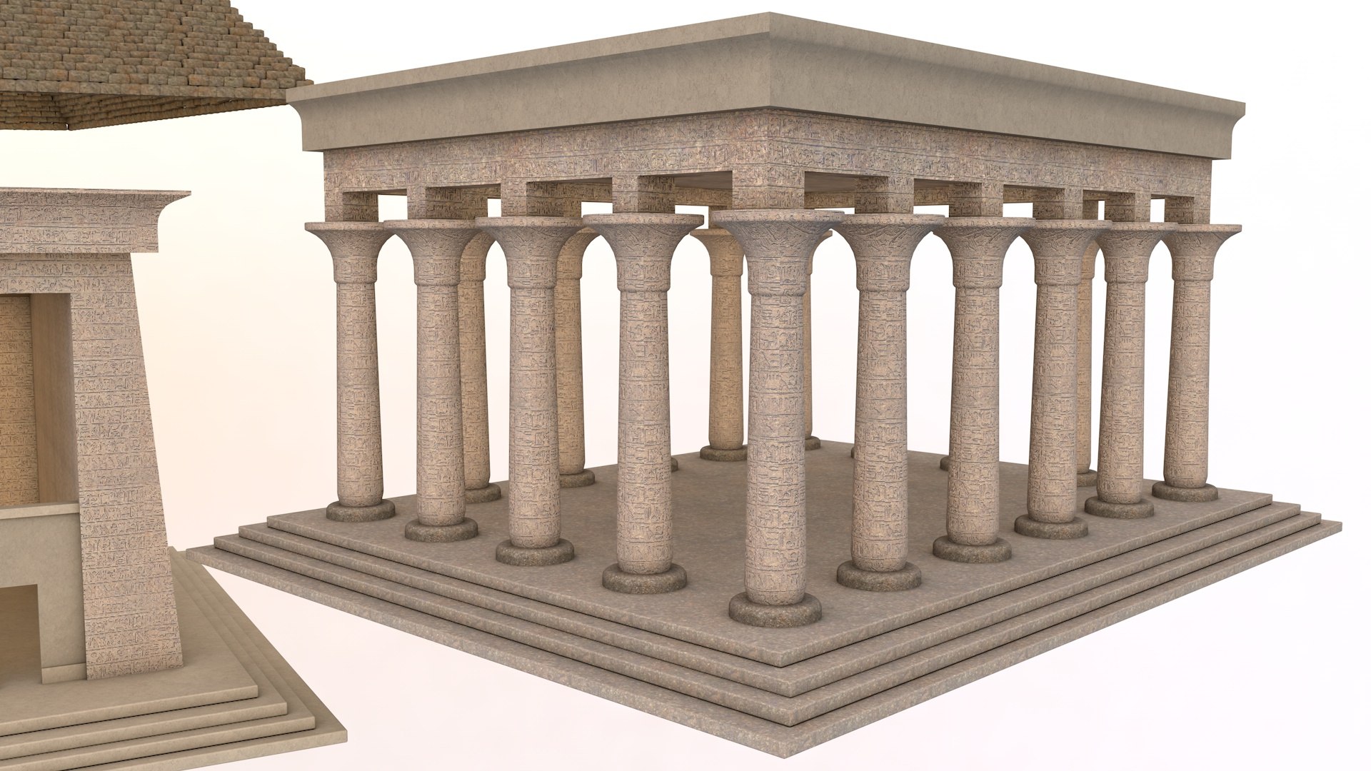 3D Ancient Monuments Collection 1 Model - TurboSquid 1789760