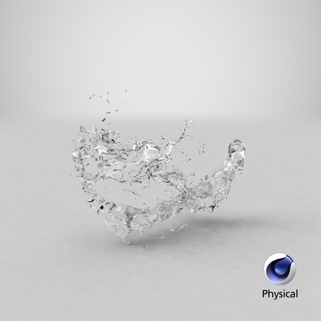 Realistic Splash 3D - TurboSquid 1211405
