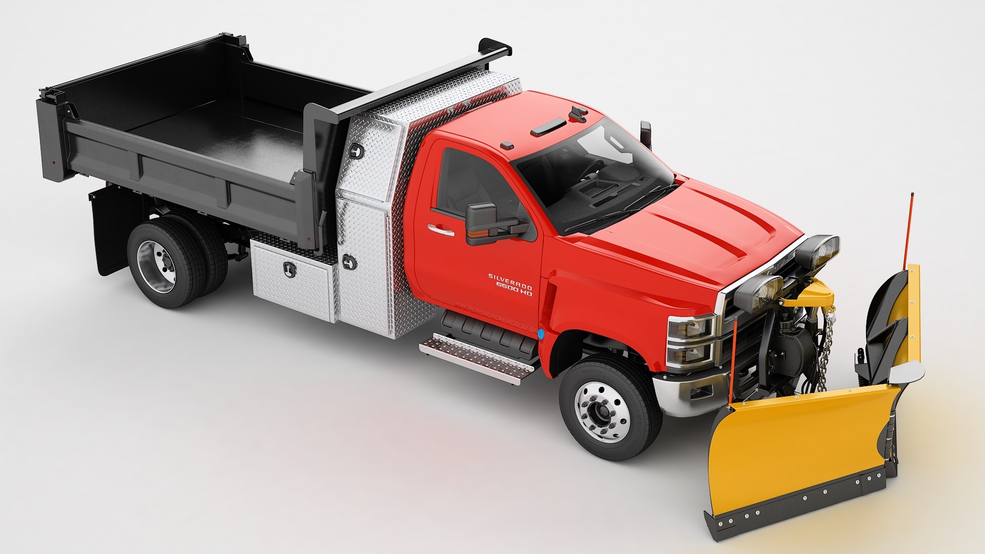 3D 2020 Chevrolet Silverado 6500HD Snow Plow Truck 02 - TurboSquid 2035777