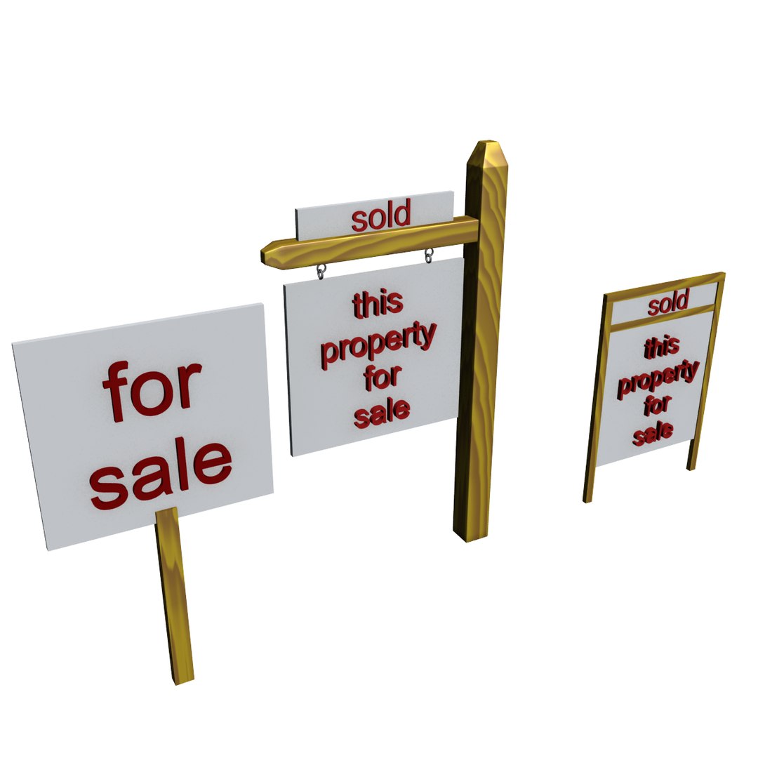 Real Signs 3d Model